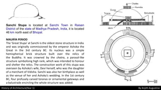 Indian buddist chithya sanchi | PPTX | Buddhism | Religion & Spirituality