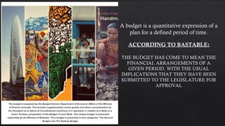 Indian budget ppt | PPT