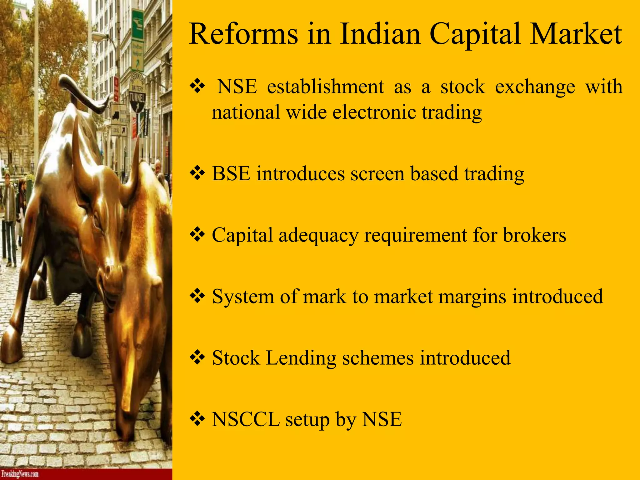 Indian capital market pps | PPSX | Stocks and Bonds | Personal Investing