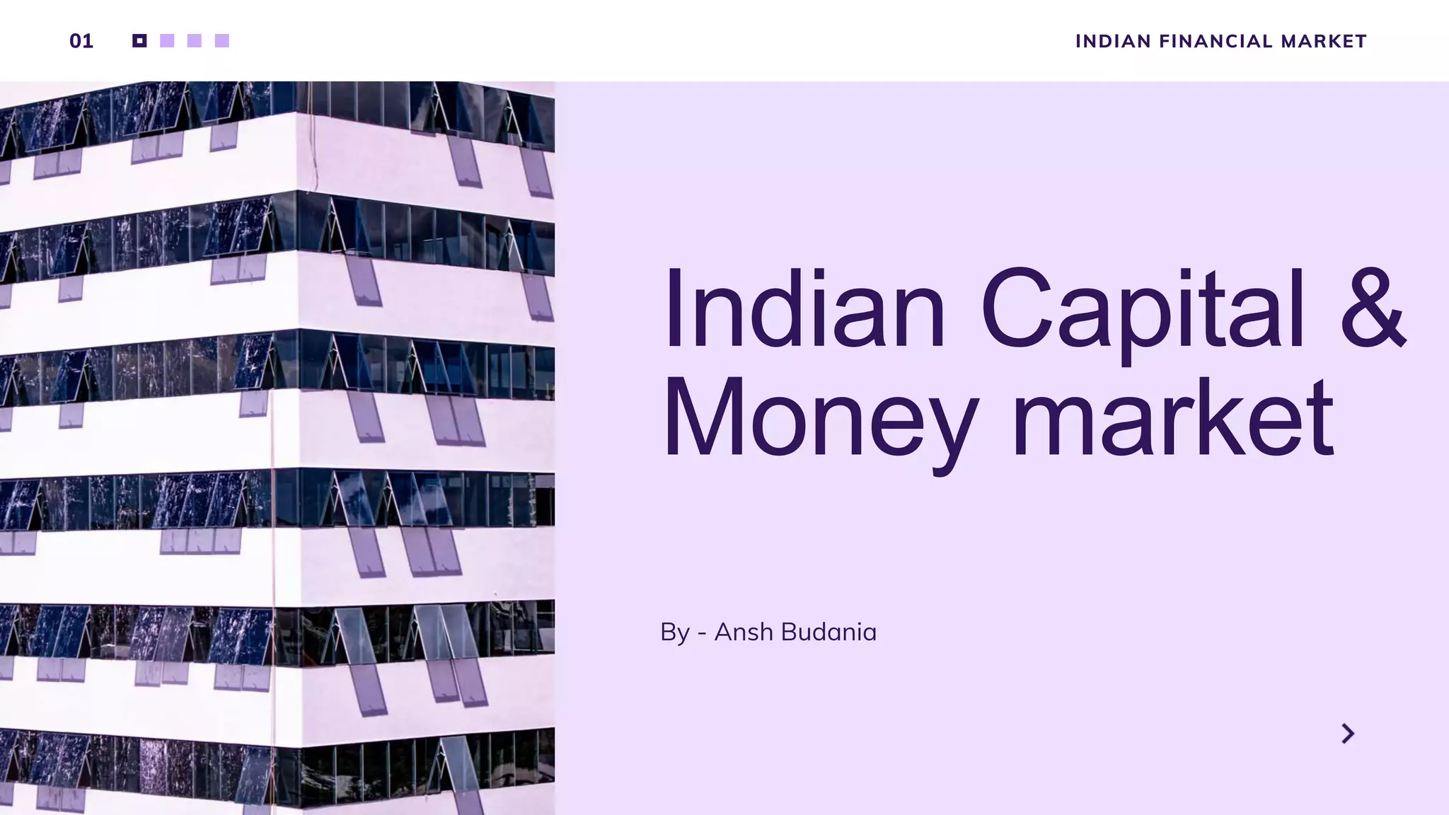 Indian capital and money market | PPTX