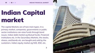 Indian capital and money market | PPTX