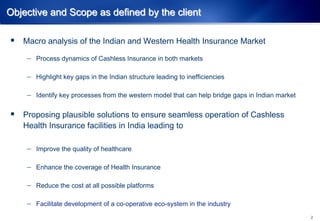 Indian Cashless Health Insurance An Overview | PDF
