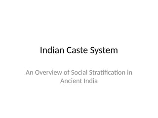 Indian_Caste_System simple explained cbse | PPT