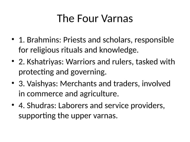 Indian_Caste_System simple explained cbse | PPT