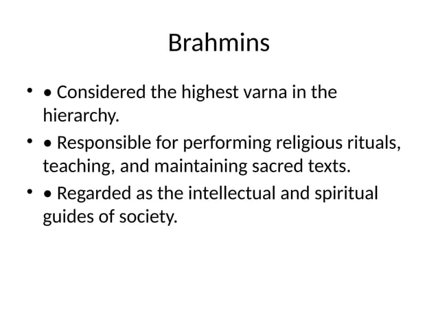 Indian_Caste_System simple explained cbse | PPT