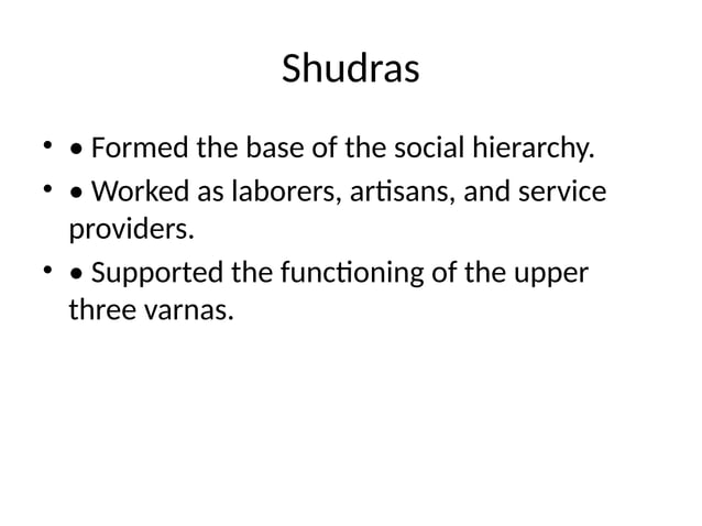 Indian_Caste_System simple explained cbse | PPT