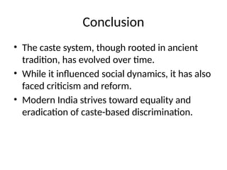 Indian_Caste_System simple explained cbse | PPT