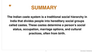 Indian caste sytem.pdf and its original s | PDF