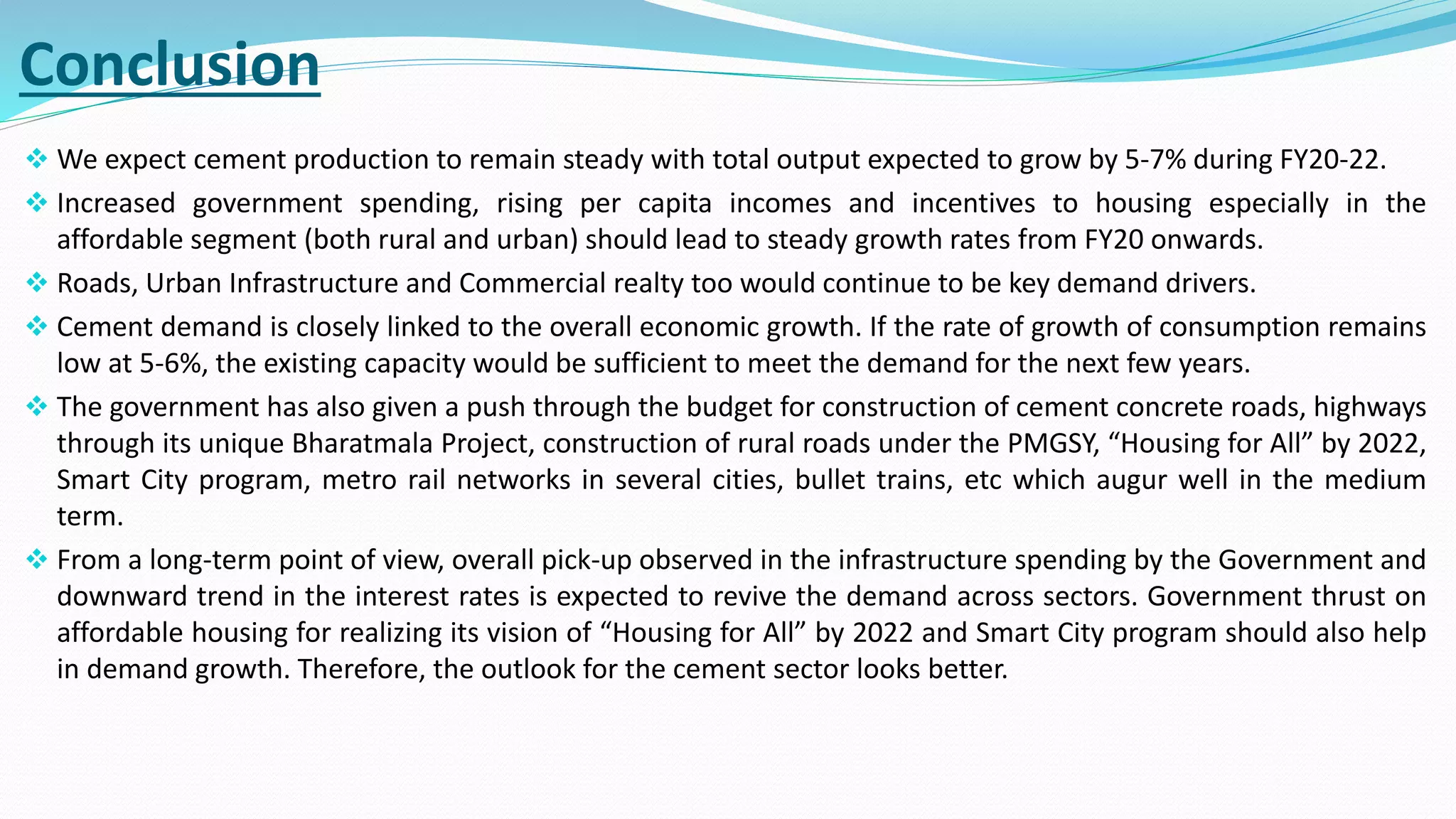 Indian cement industry analysis | PPTX