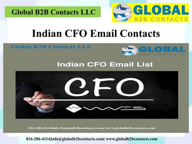 Indian cfo email contacts | PPT