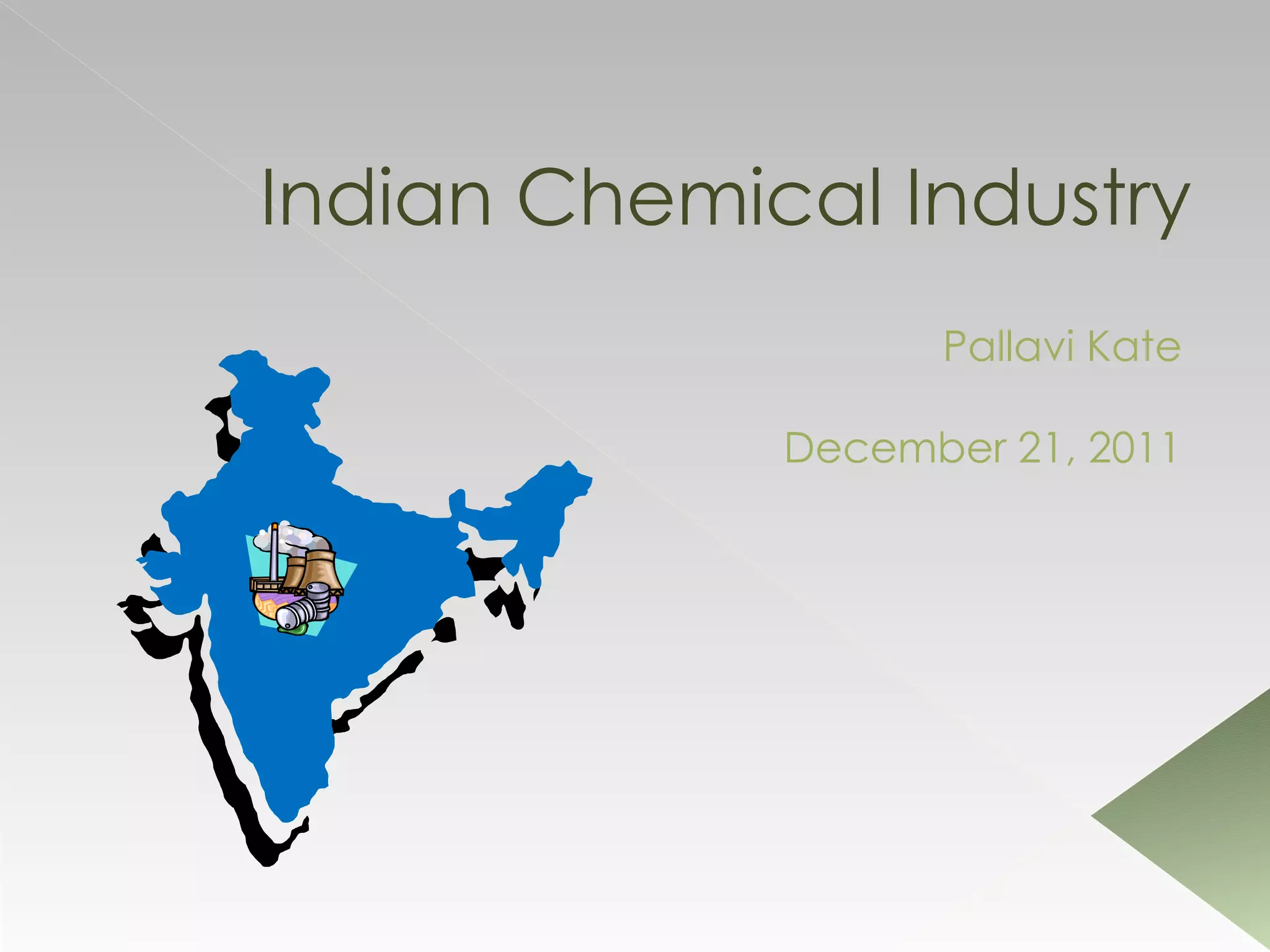 Indian chemical industry | PPT