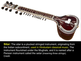 Veena And Sitar
