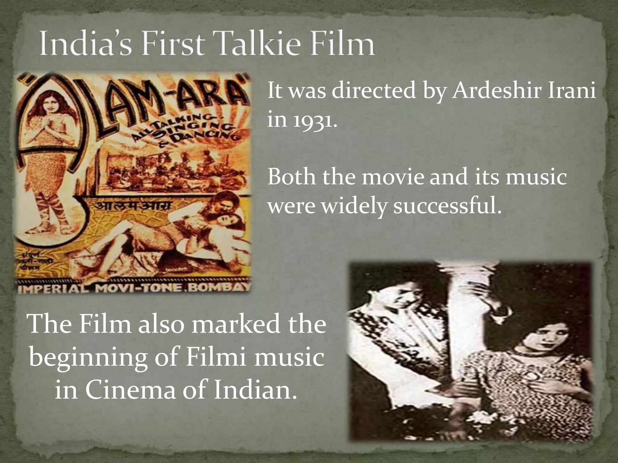 Indian cinema | PPTX