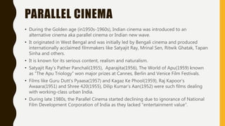 Indian cinema- hindi cinema | PPT
