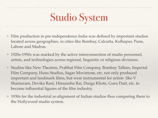 History of Indian cinema ( part-III) | PPT