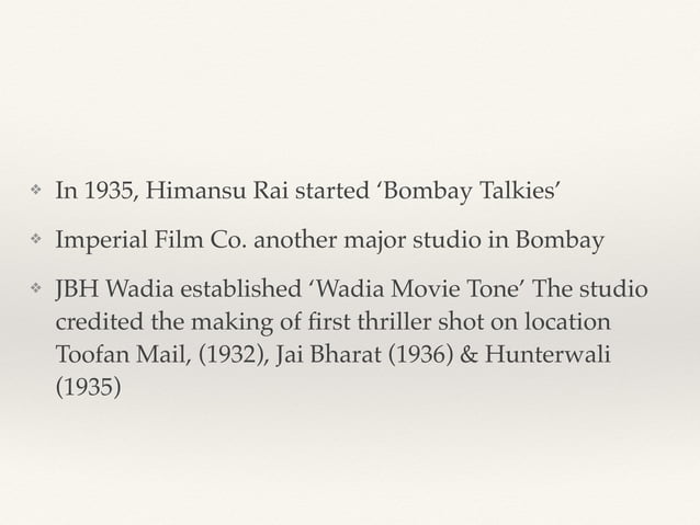 History of Indian cinema ( part-III) | PPT