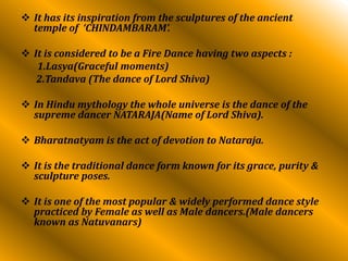 Indian classical danc style | PPTX