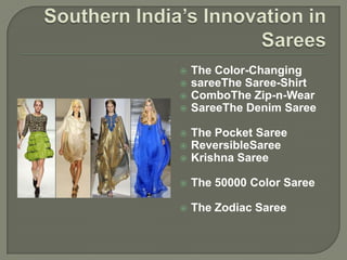 Indian Clothing (1970 - present) | PPTX