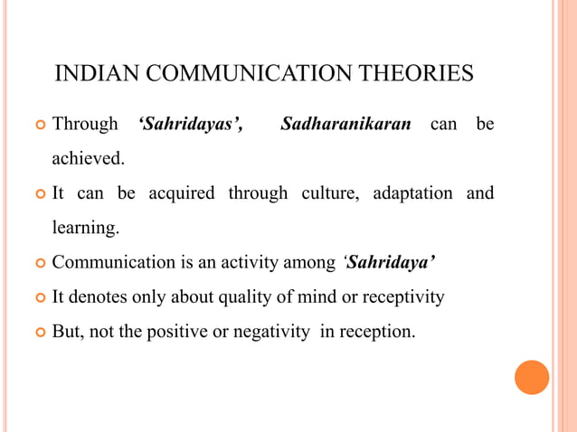 Indian comm. theories & barriers of communication 12.09.2017-ppt | PPTX