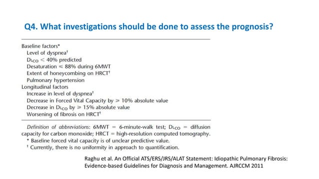 Indian consensus statement for the diagnosis and management of IPF | Jindal chest clinic | PPT