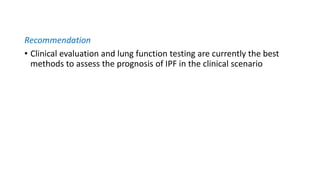 Indian consensus statement for the diagnosis and management of IPF | Jindal chest clinic | PPTX