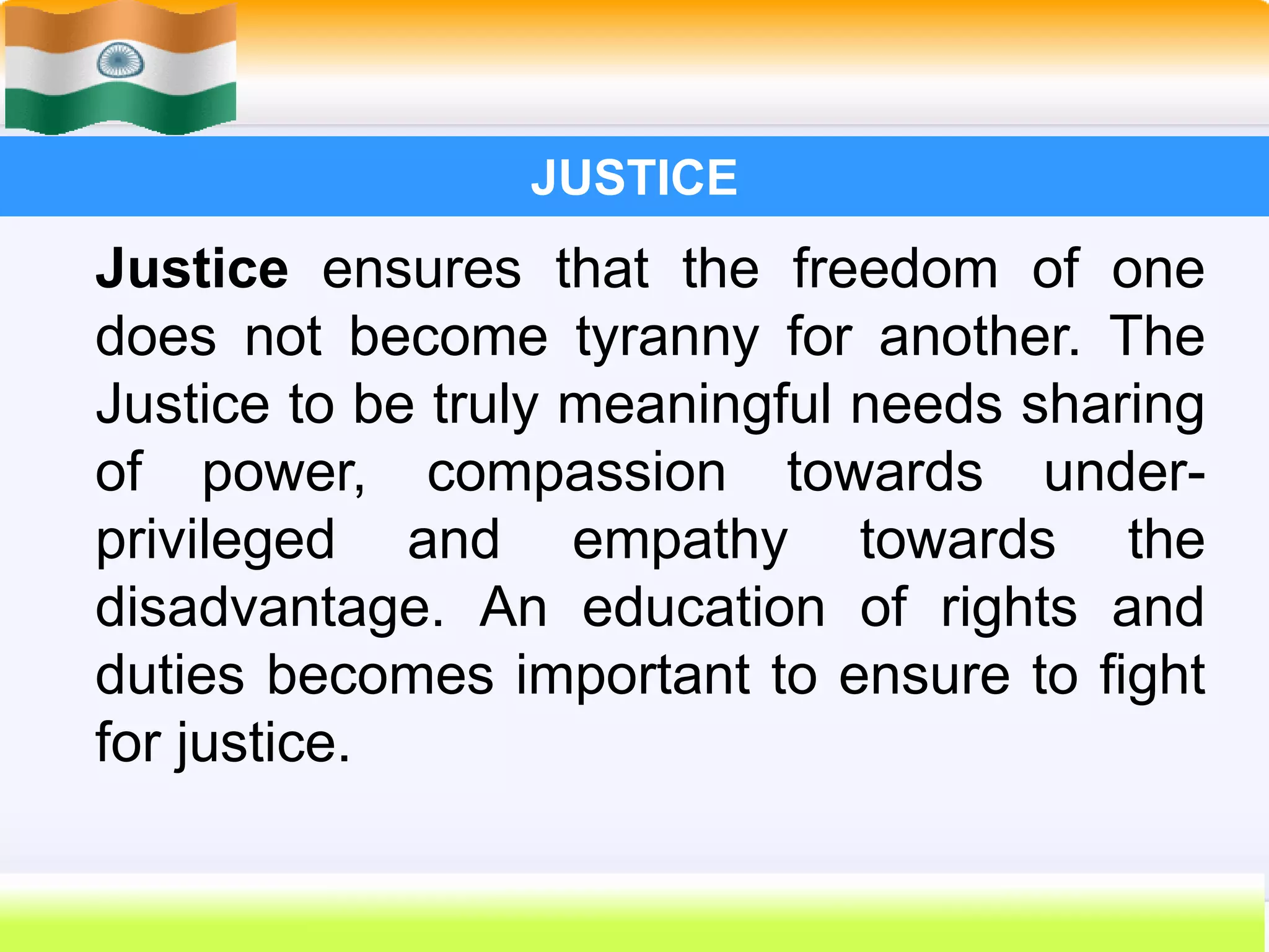 Indian constitution values and education | PDF