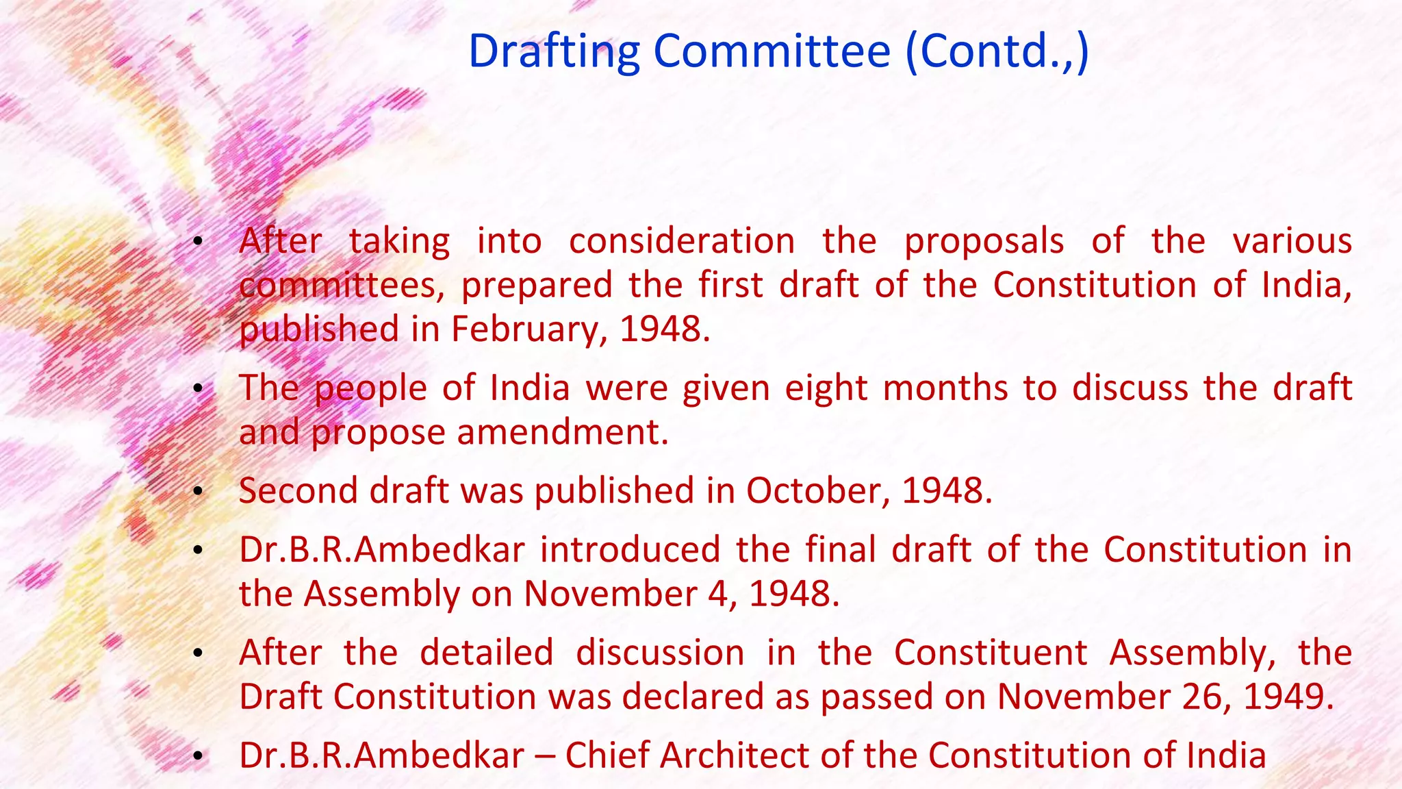 Indian Constitution - An Introduction | PPTX