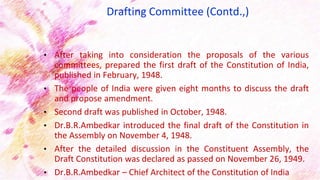 Indian Constitution - An Introduction | PPTX