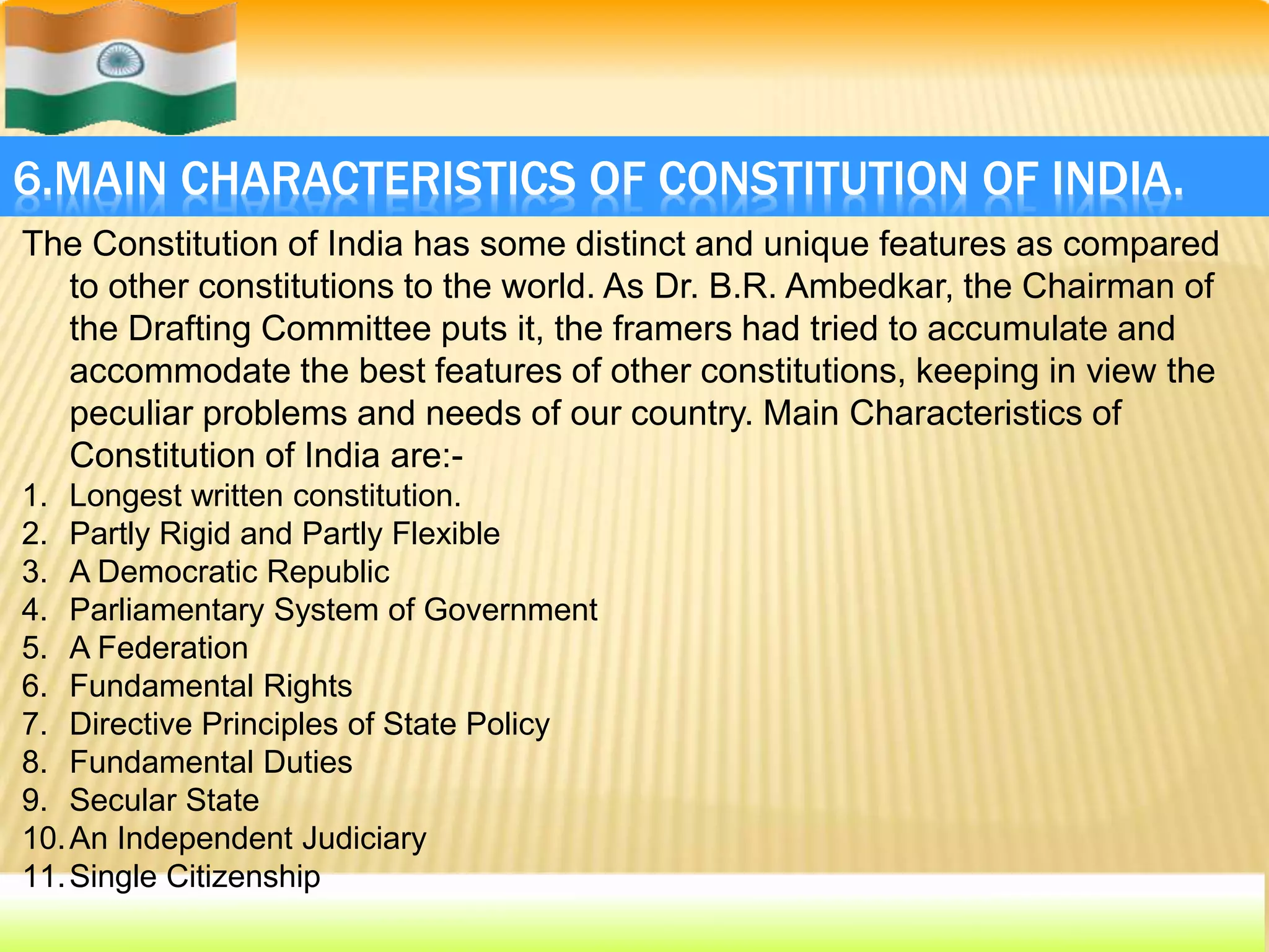Our Indian constitution | PPTX