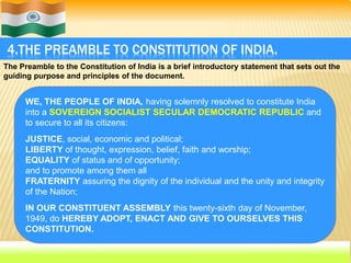 Our Indian constitution | PPTX