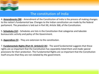 Indian constitution | PPTX