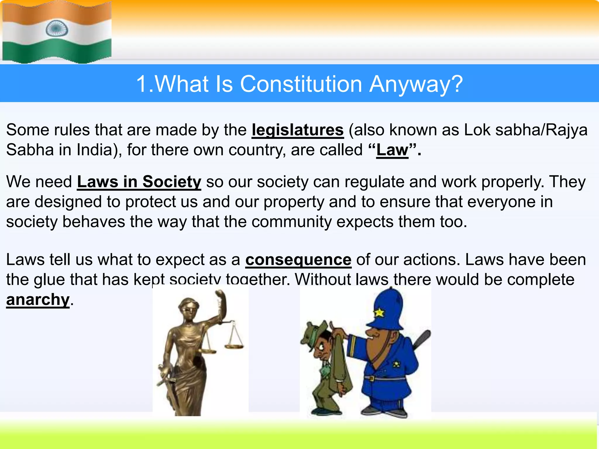 Indian Constitution and Polity of India | PPT