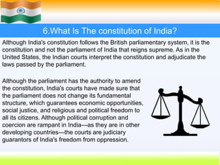 Indian Constitution and Polity of India | PPT