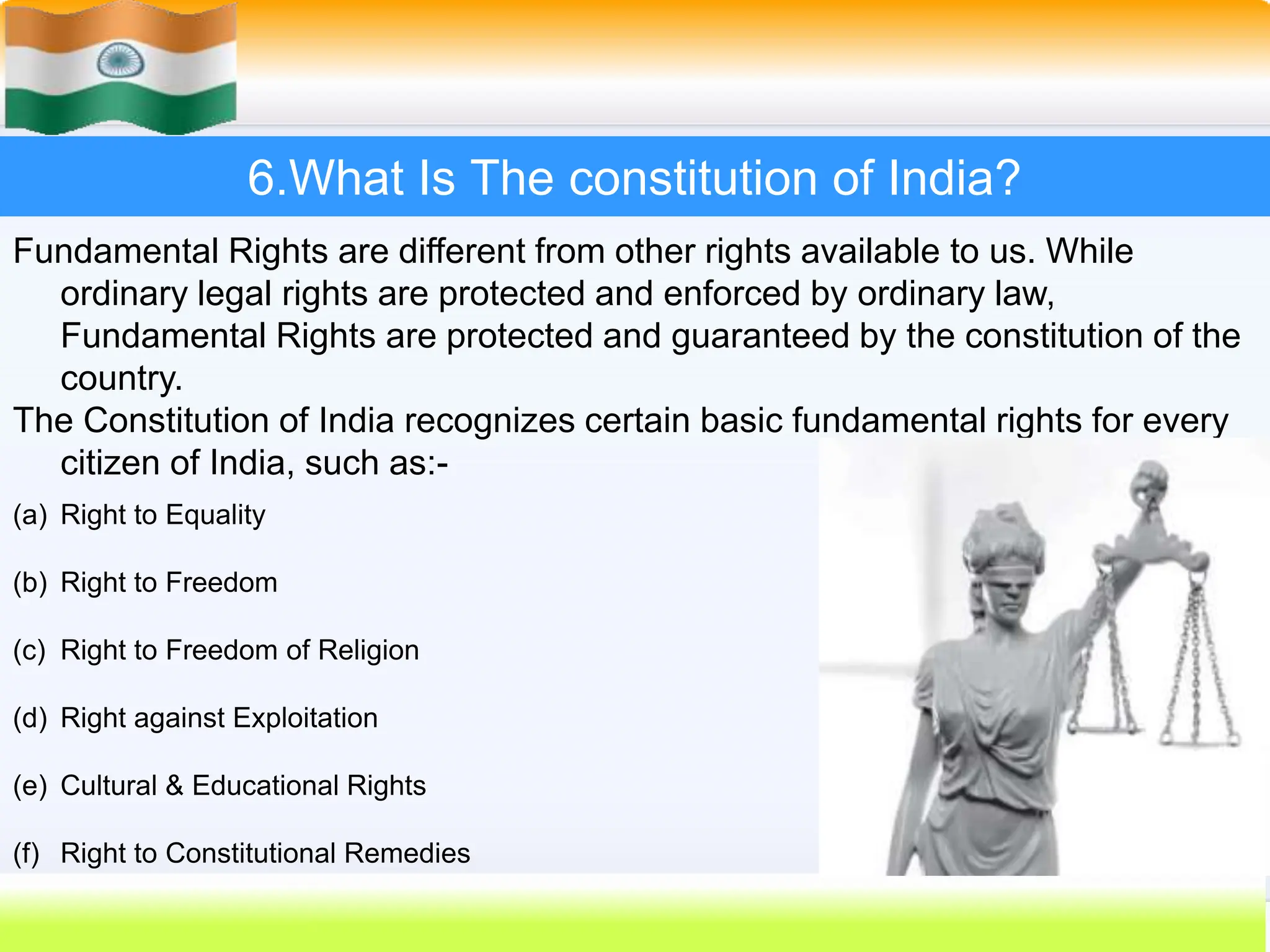 indian constitution salient features.ppt
