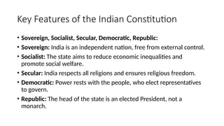 Constitution of India presentation .pptx