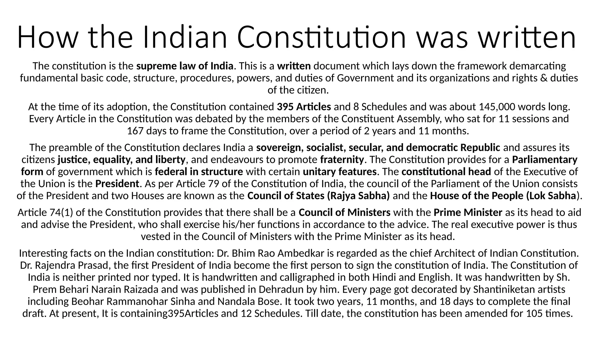Features of the Indian Constitution.pptx