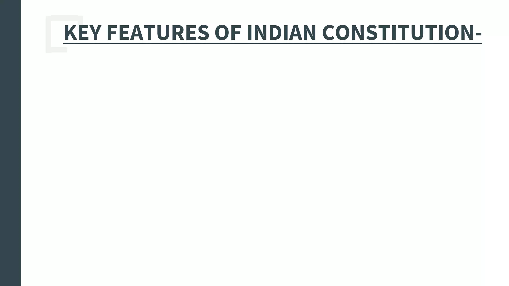 Indian constitution (class 8 civics) | PPTX