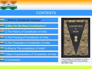 indianconstitutionDrMHGavhane.ppt