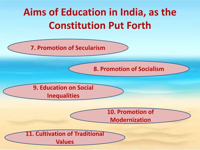 Indian constitution &education | PPTX
