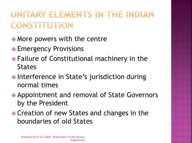 Indian constitution mechanical engineering.pptx