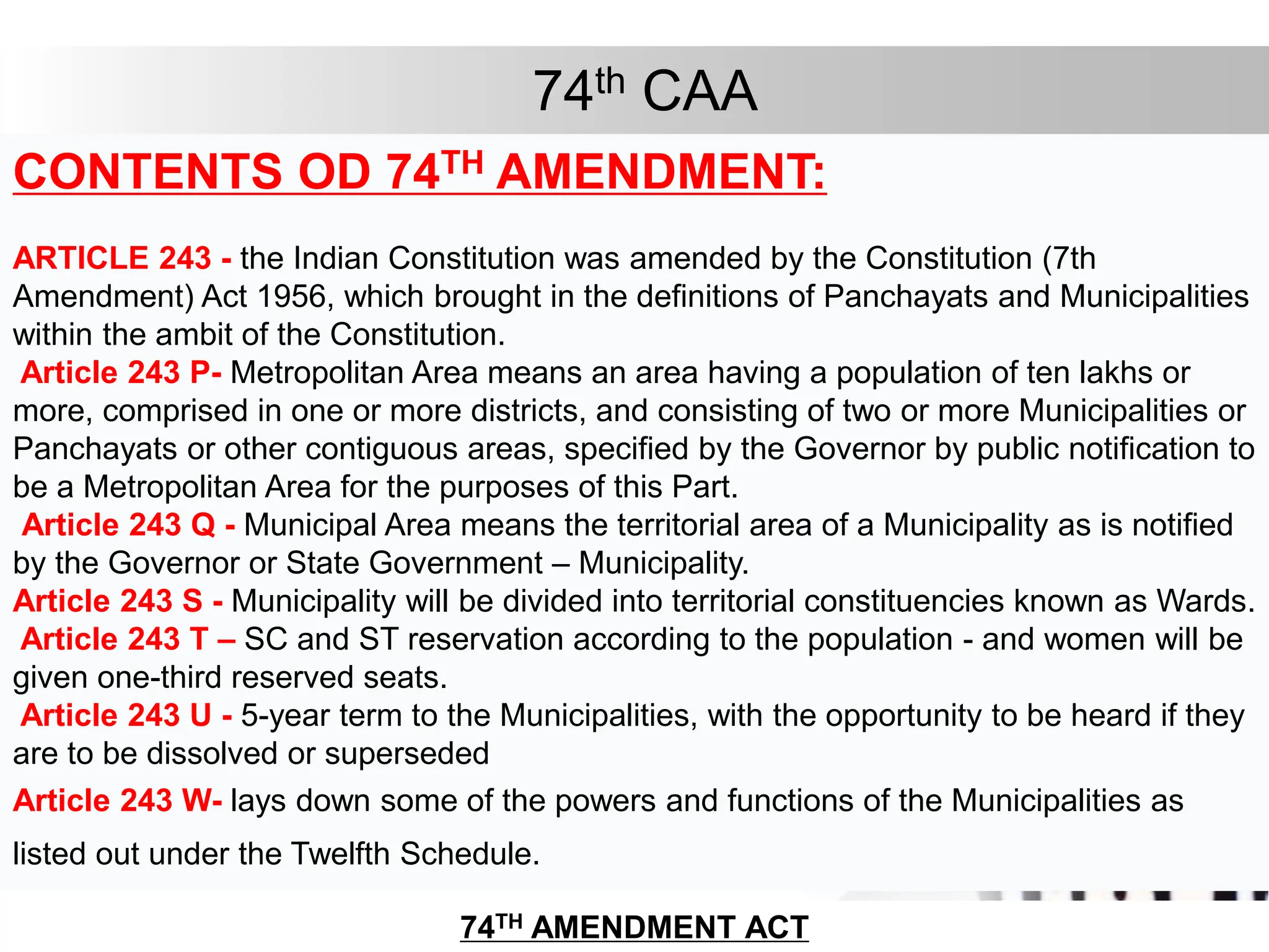 74th Amendment of India PPT by Piyush(IC).pptx