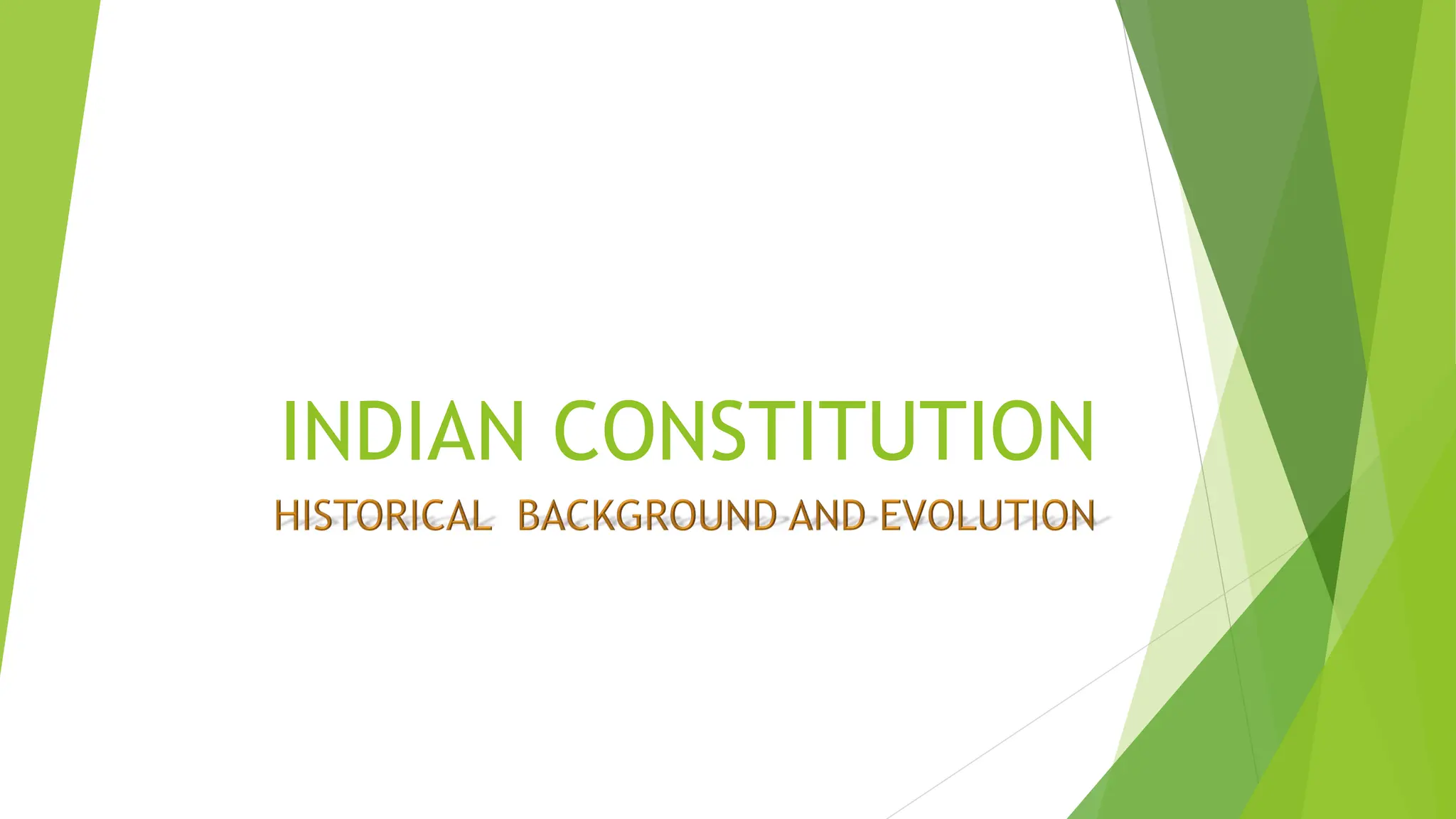 INDIAN CONSTITUTION evolution and history .pdf