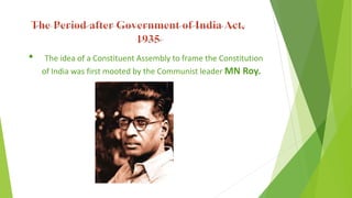 INDIAN CONSTITUTION evolution and history .pdf