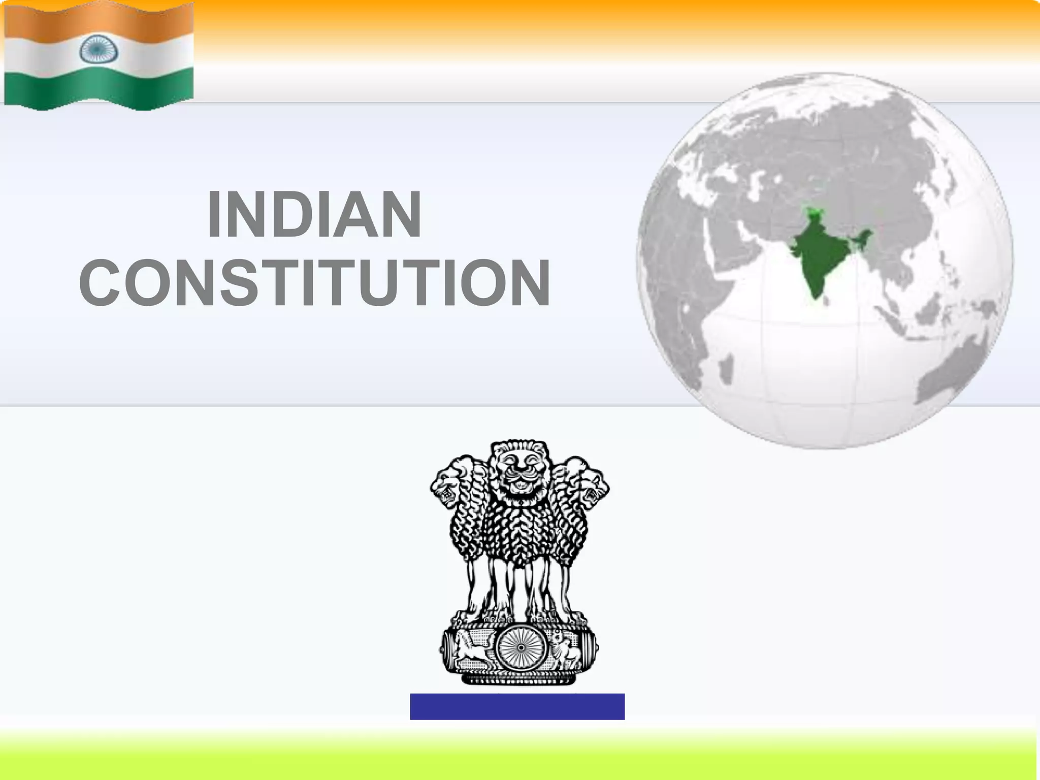Indian Constitution unit II.ppt