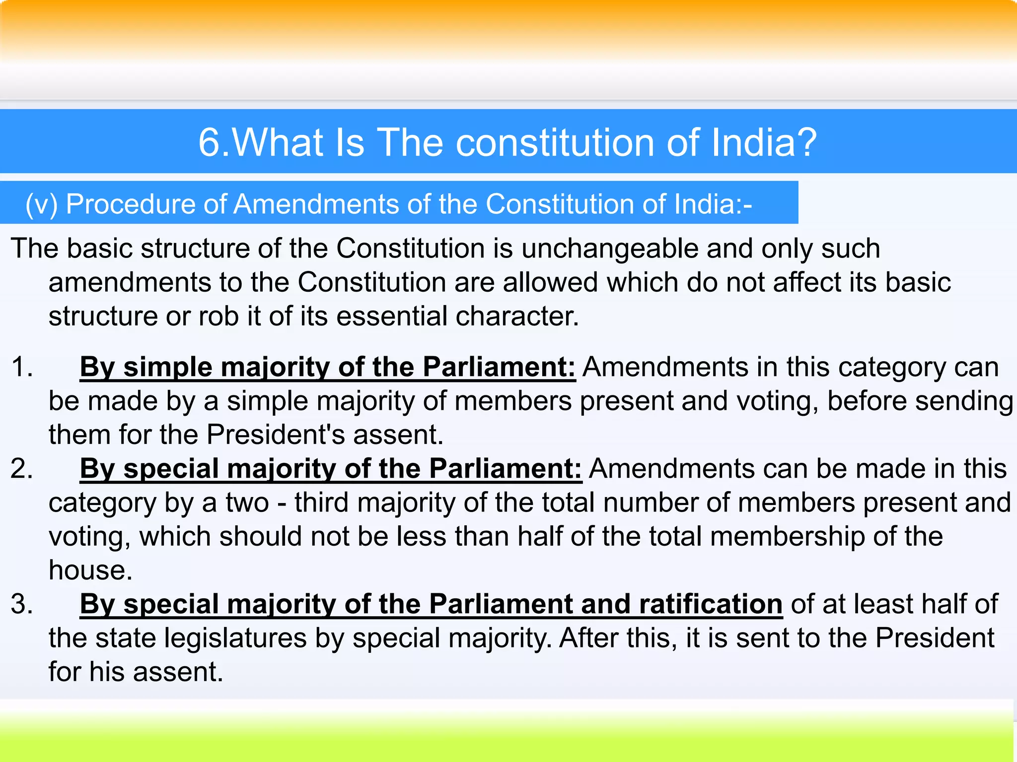 Indian Constitution unit II.ppt