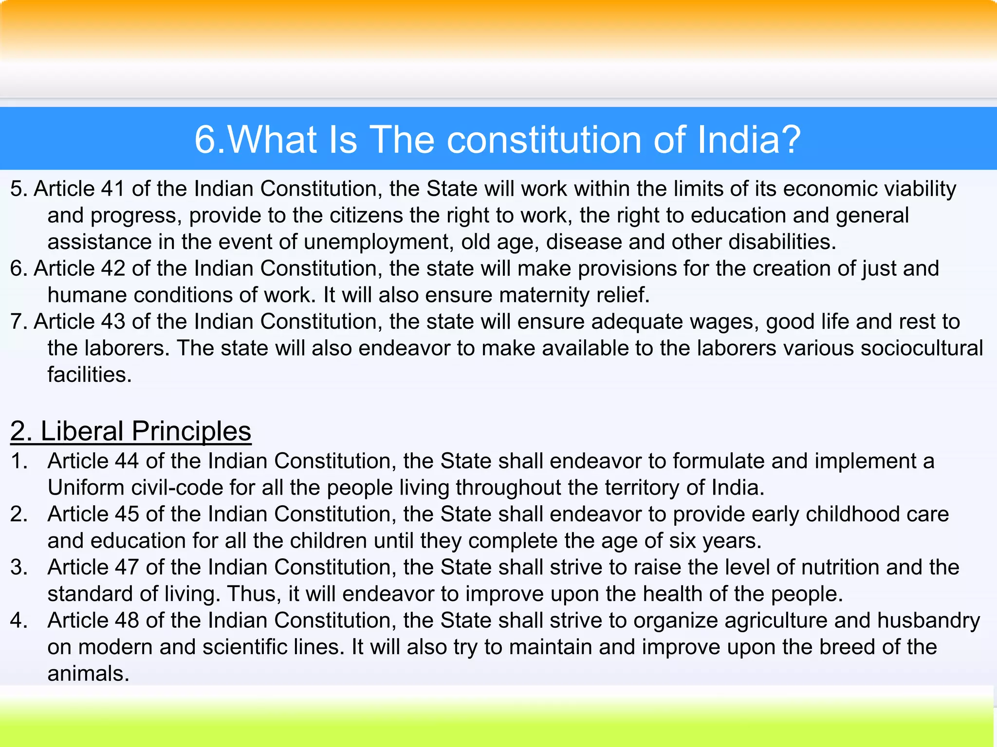 Indian Constitution unit II.ppt