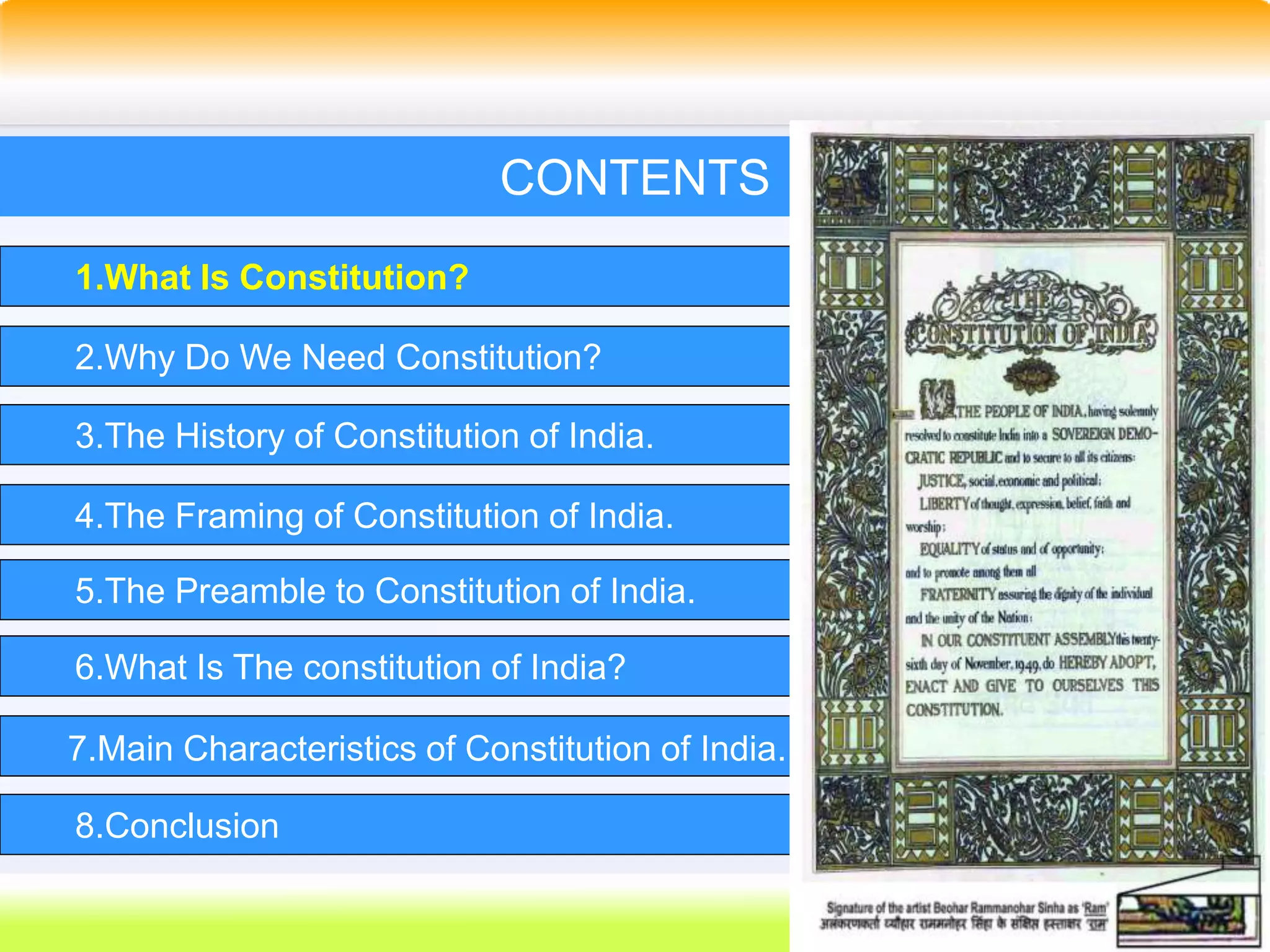 Indian Constitution unit II.ppt