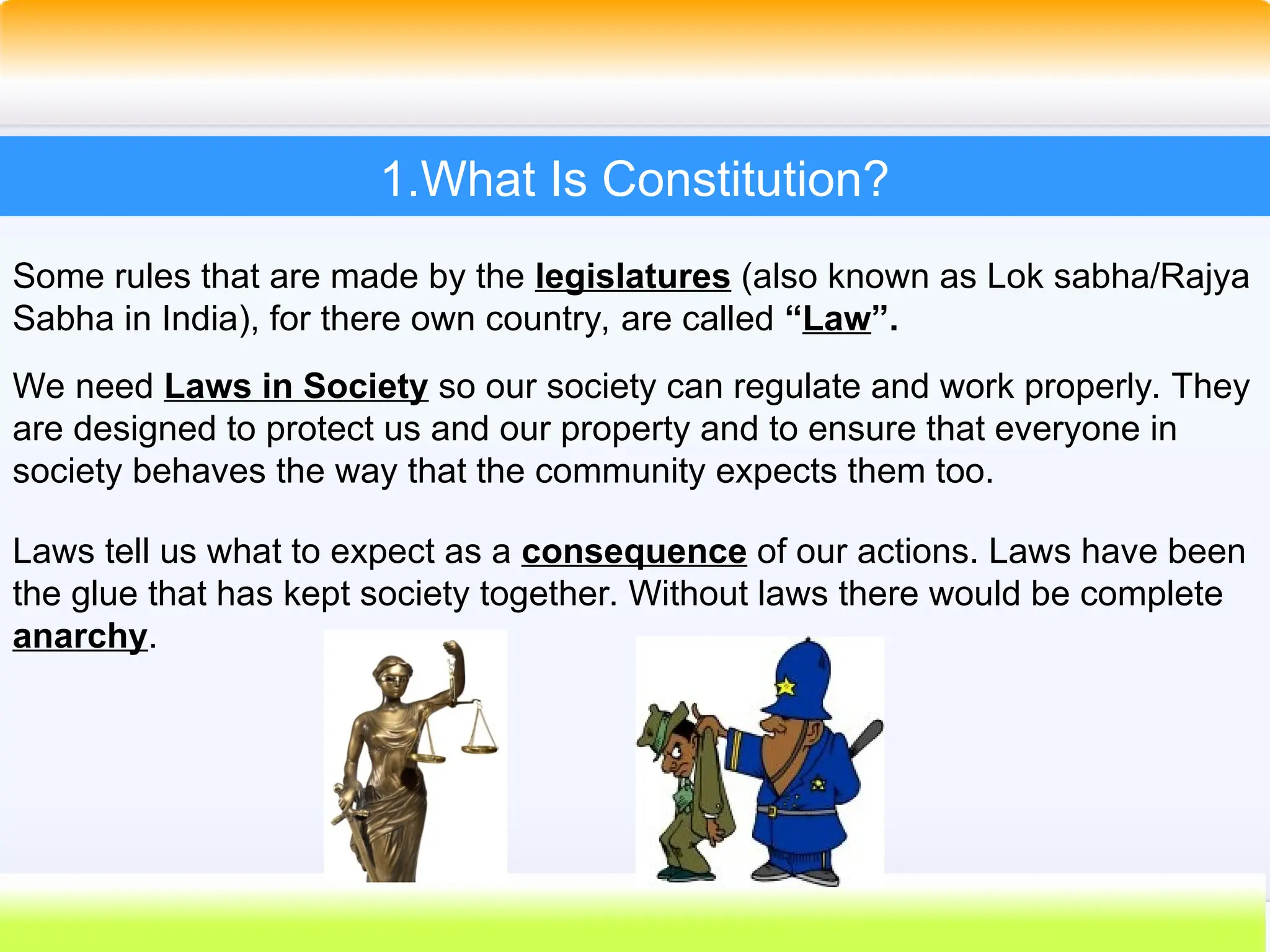 Basics of Indian Constitution Unit II ppt | PPT | Political Issues ...