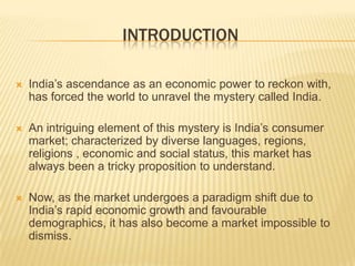 Indian consumer | PPT