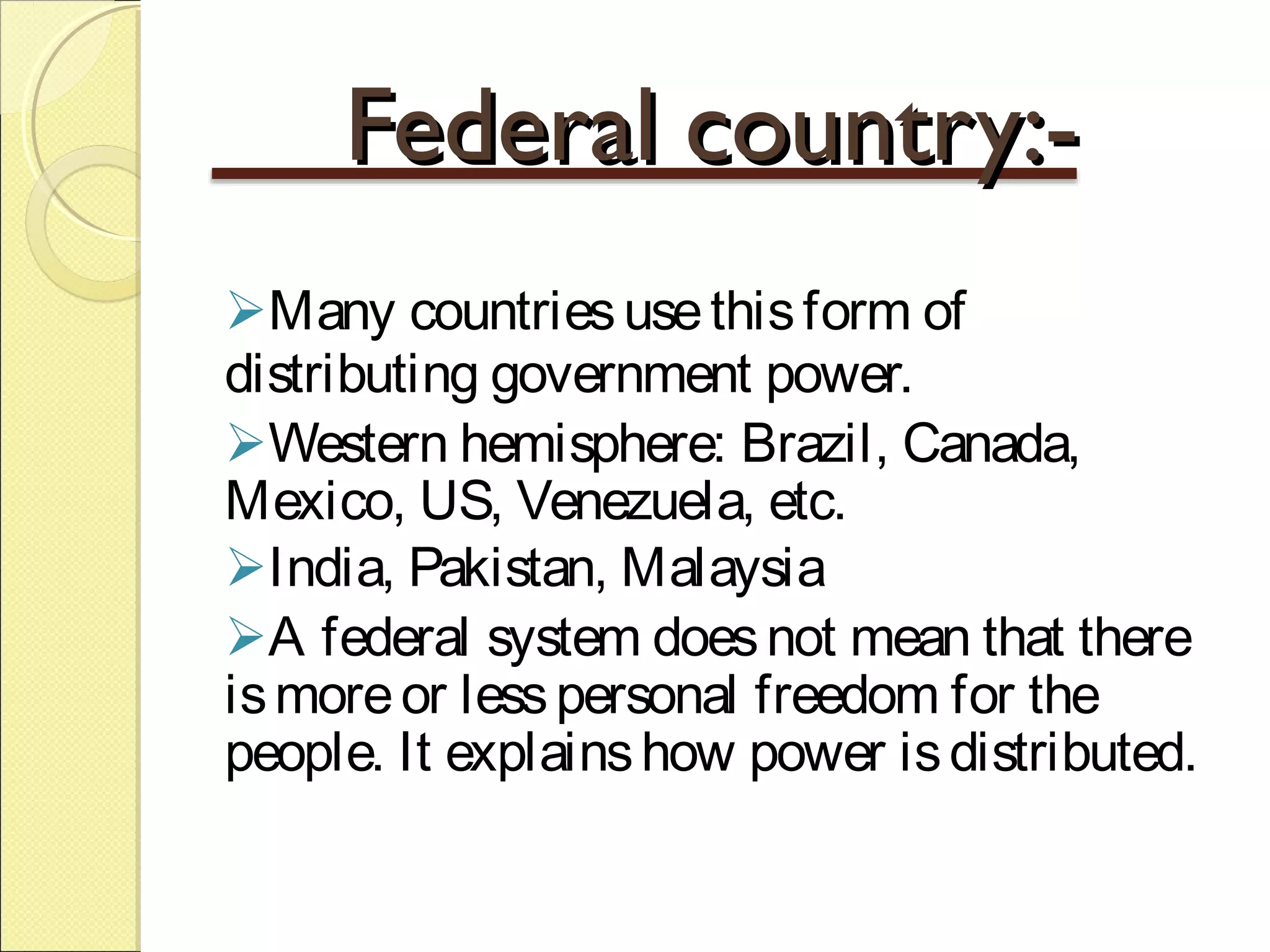 Indian Constitution and Federal System | PPT